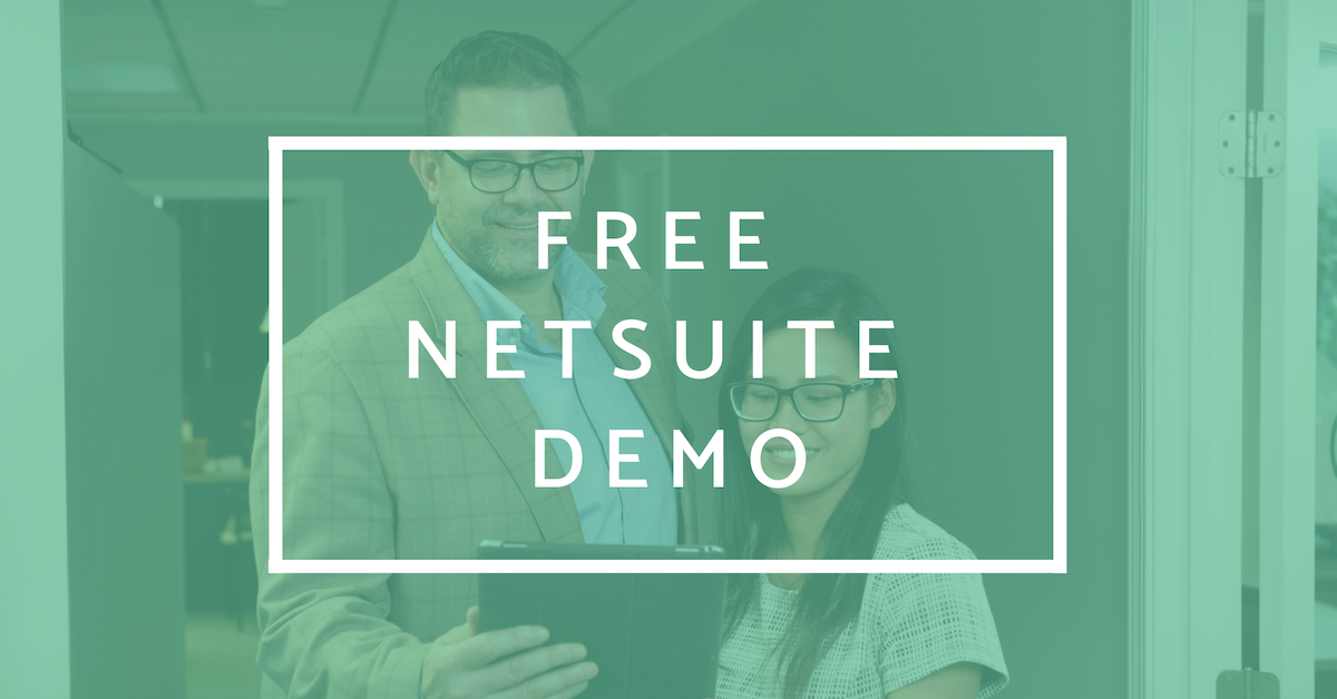 Free NetSuite Demo